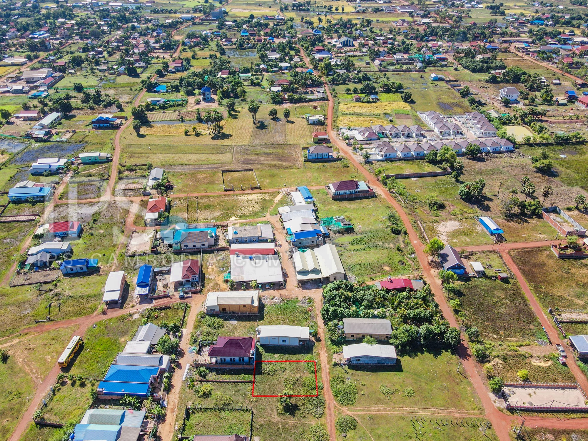 200 Sqm Land for Sale - Chreav, Siem Reap 11411 | IPS Cambodia